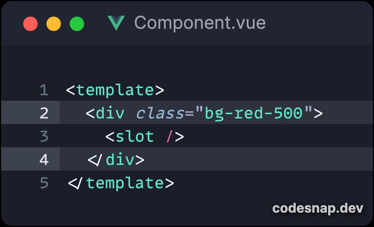 💡 Vue Tip Share Styling Using Wrapper Components 🧵 👇🏻 Vuejs المسلسل