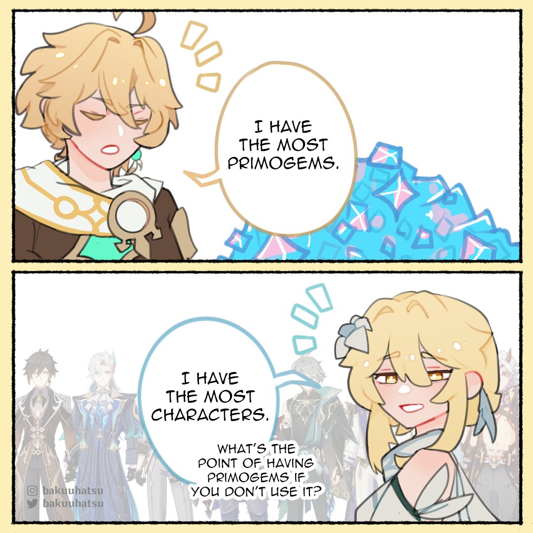 Comic] BUFF GUOBA?? (Part 1) Xianyun and Madame Ping real f」baku 🍥の漫画