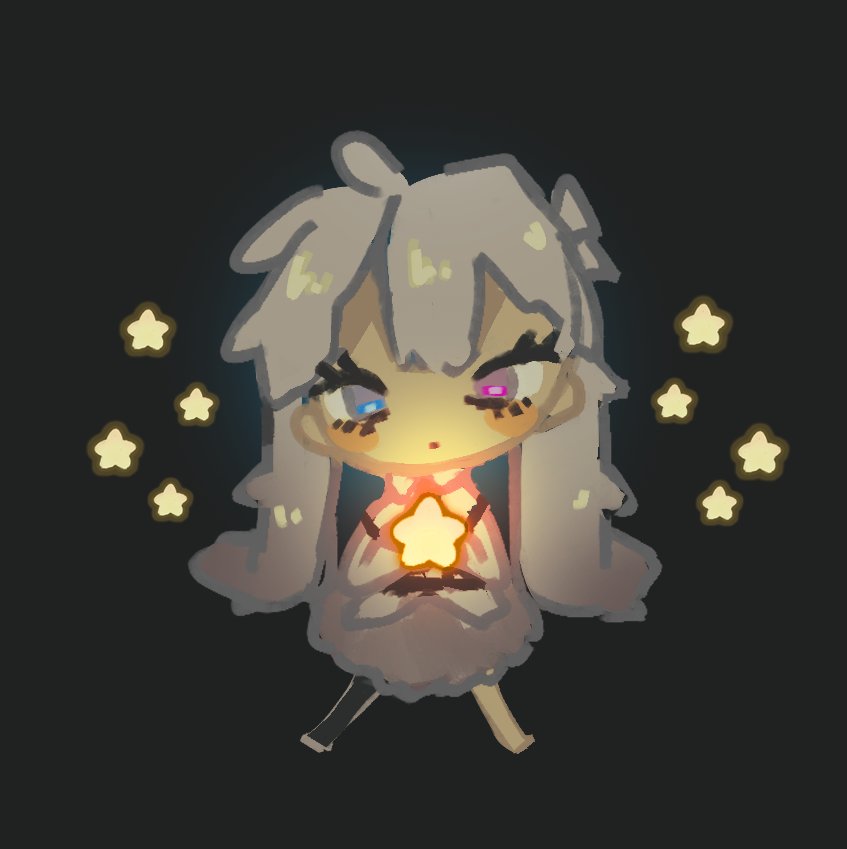 「Little missing star 」|meekieのイラスト