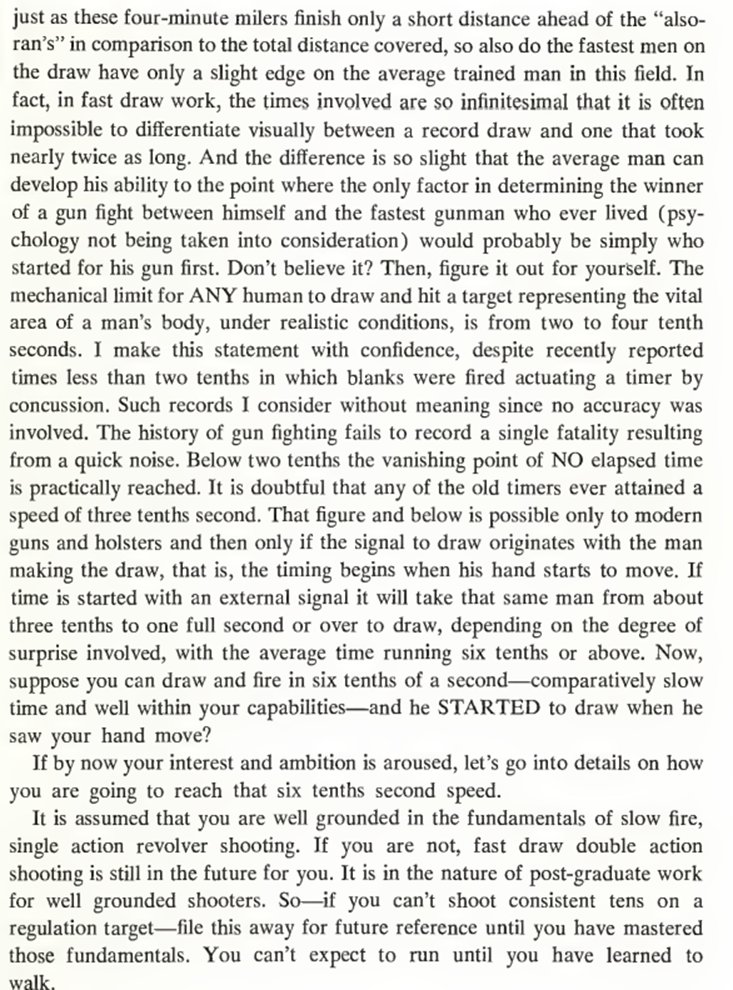 🧵 The trope of the fast draw gunfighter is one near and dear to my ...