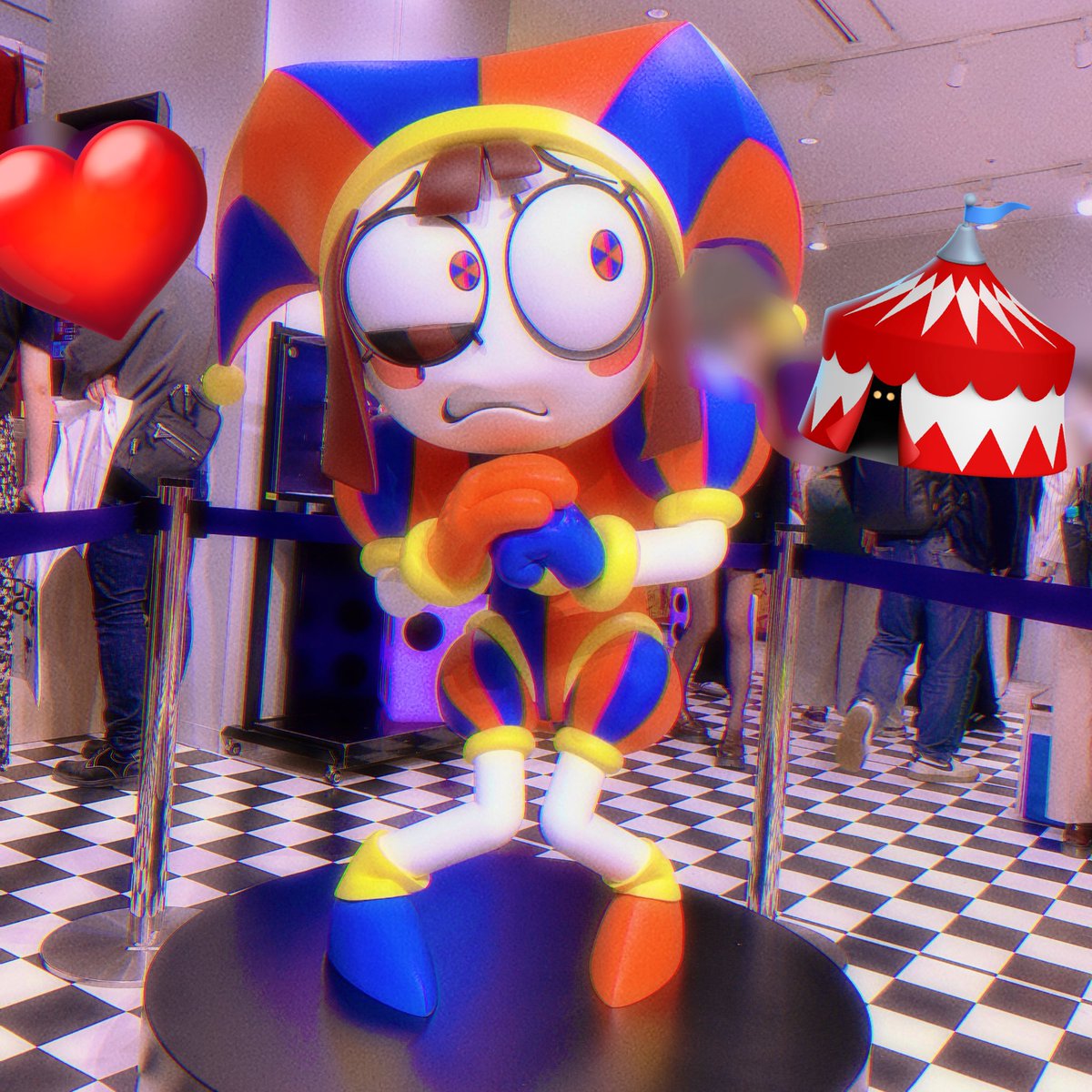 「なんとこの度、インフォレンズ様からご招待いただきThe Amazing Digi」|一般のキーマンおじさん🐰のイラスト