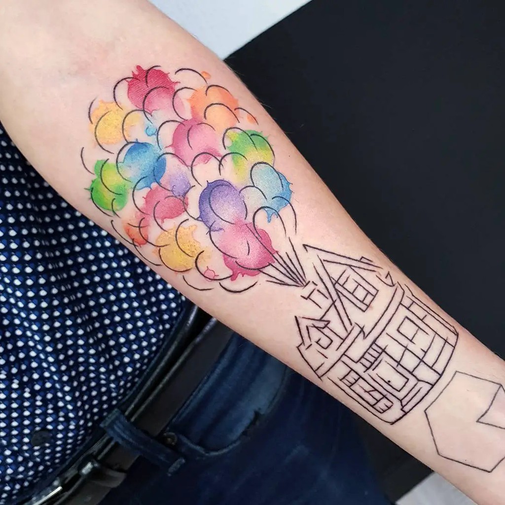 House Of Balloons Tattoo Bronctattooaus