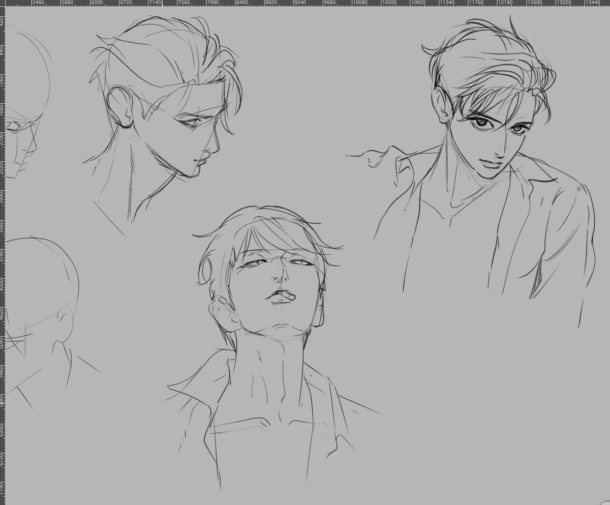 創作BL「WIP💕 #何かのラフ #神様なんか信じない僕らのエデン #僕エデ #創作BL」一ノ瀬ゆまの漫画