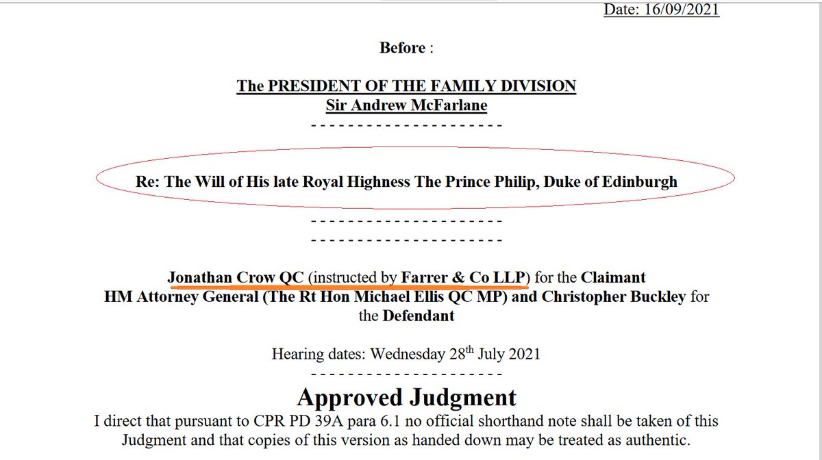 Nicholas Cox "is regularly instructed by the government frequently on ...