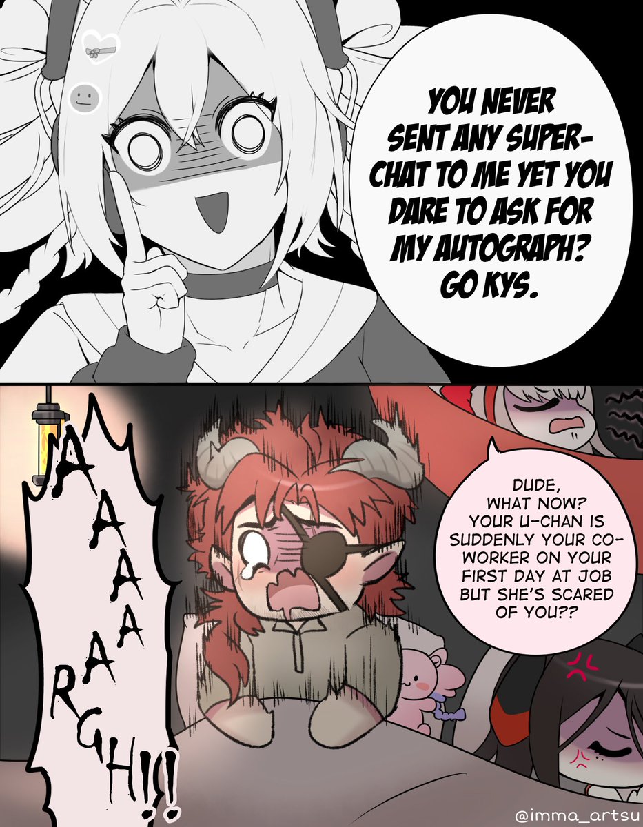 「A Certain Streamer & One-Eyed Spy #アークナイツ #Arknights #明日方舟 」Imma @ DocTequ contents plzの漫画