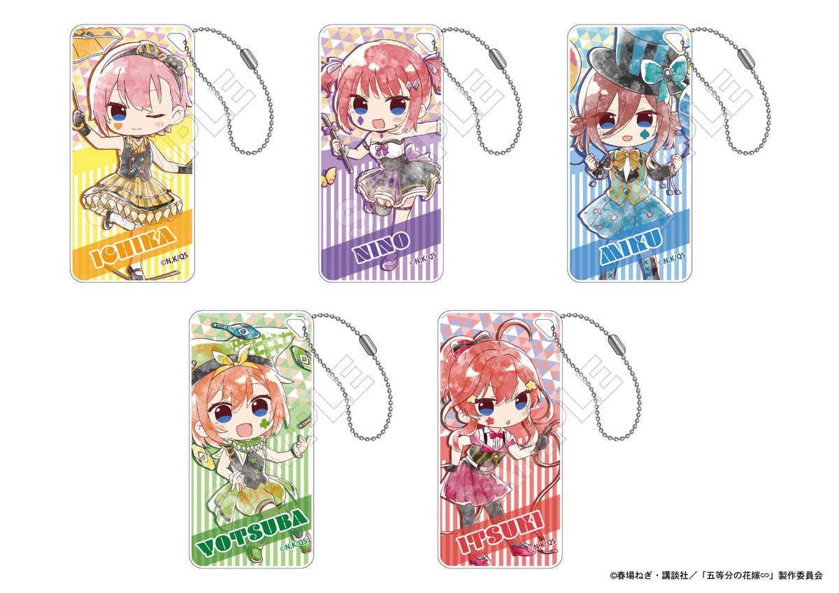 【情報】GRANUP《五等分的新娘∽》新繪插圖「Sketchu!馬戲團」，開放預購中！ @春場蒽 作品集 哈啦板 - 巴哈姆特