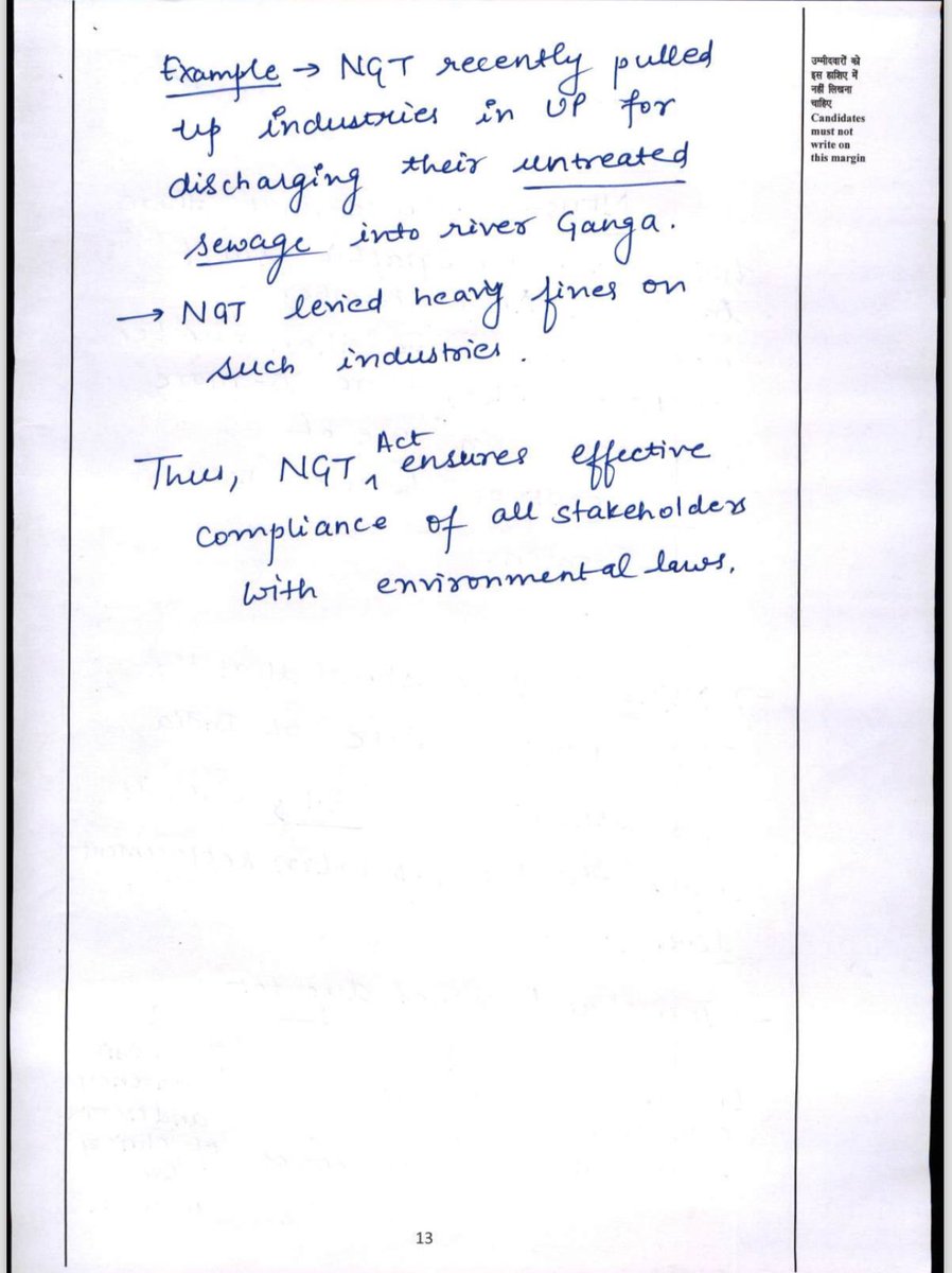 UPSC Topper Ruhani AIR 5 CSE 2023 GS-2 Mock Answer copy A Thread 🧵 ...