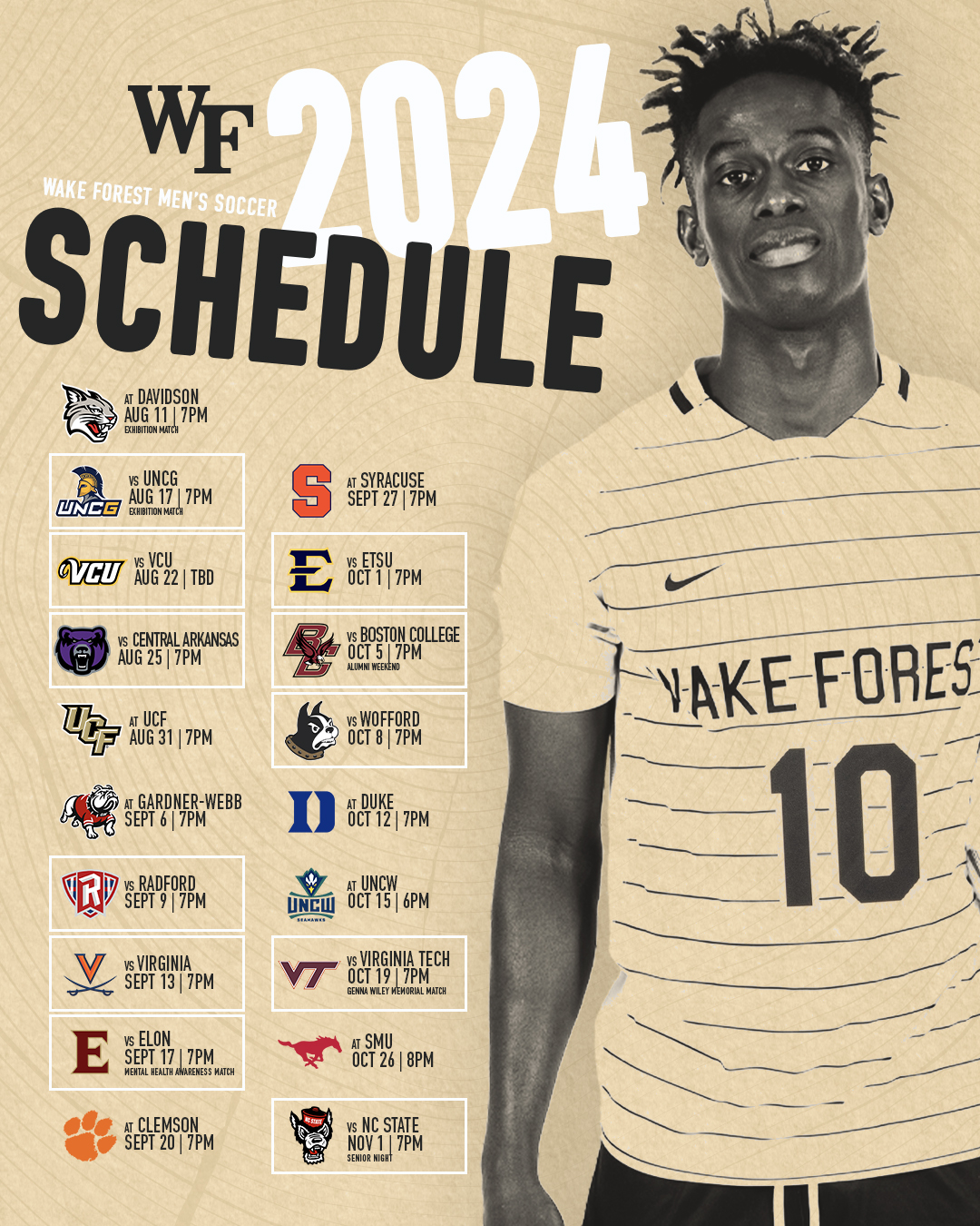 Wake forest soccer store