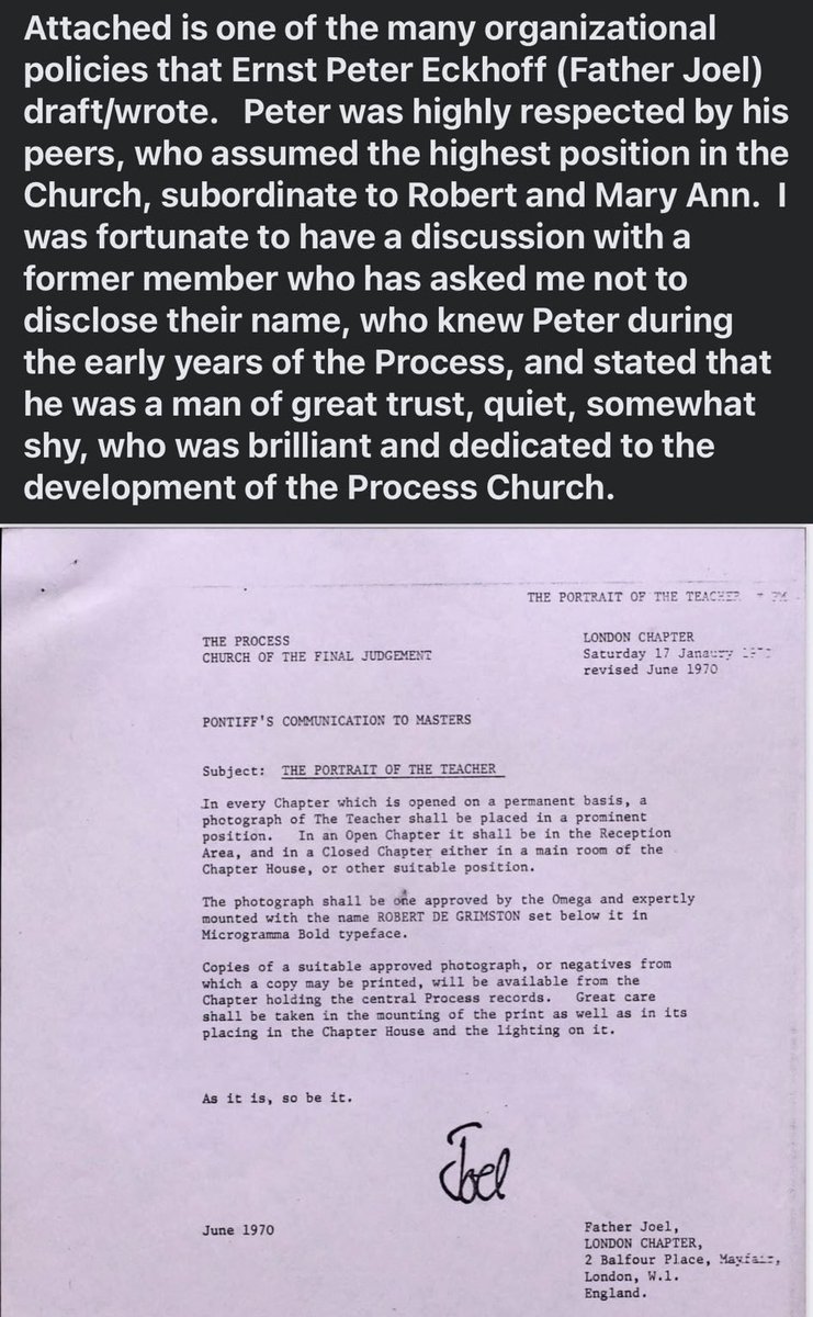 Process Alpha: The New Beginning of the Process Church of the Final ...