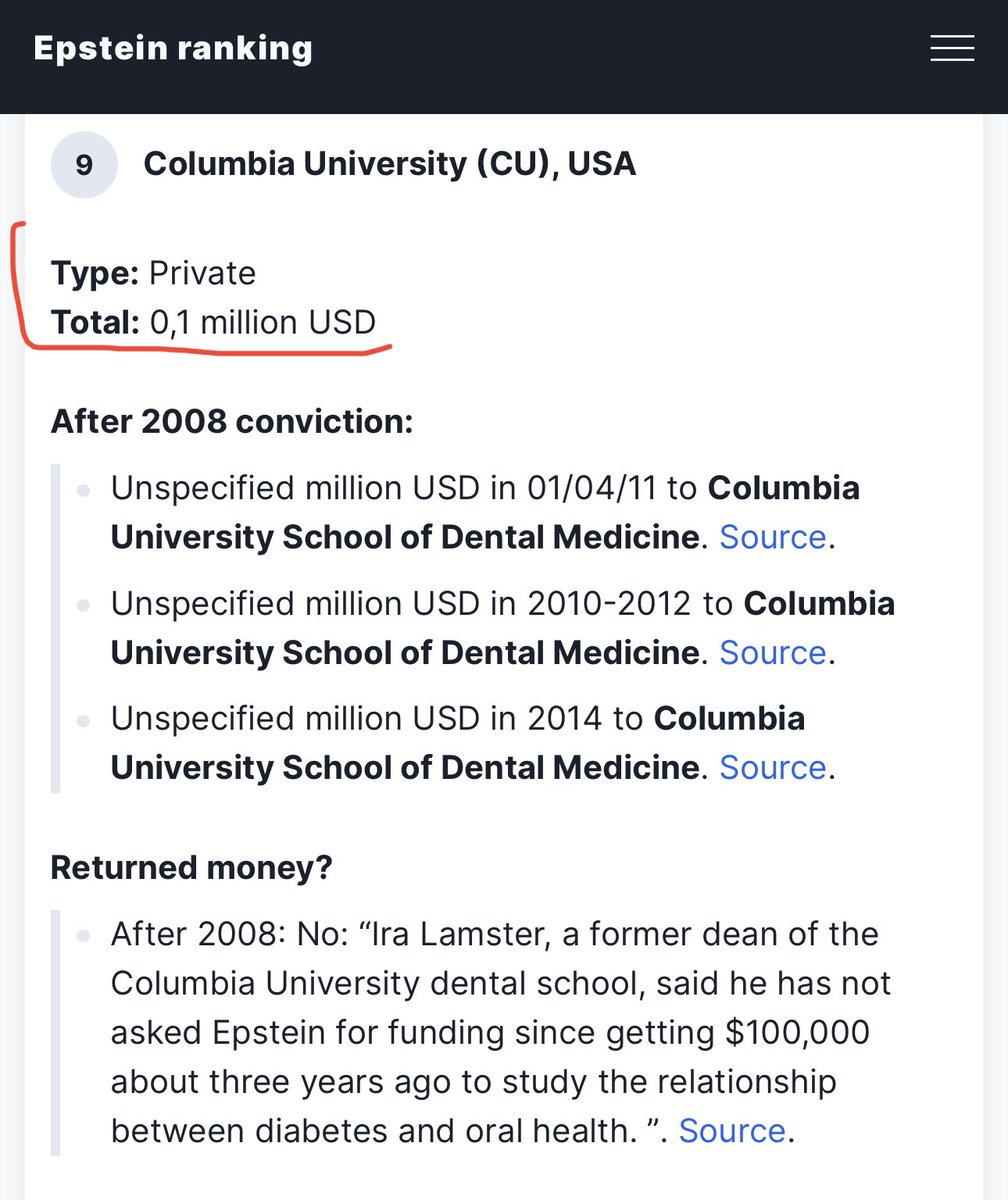 Just recalled how Jeff Epstein (the financier?) offered to set up a ...