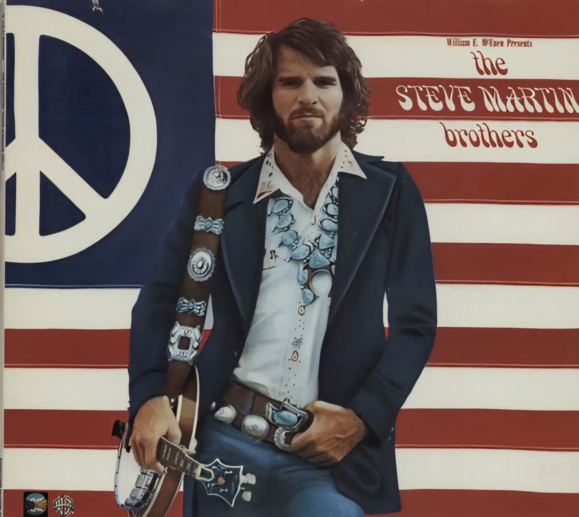 1970s Steve Martin LP Steve Martin 'Let's Get Small' BSK3090 1972