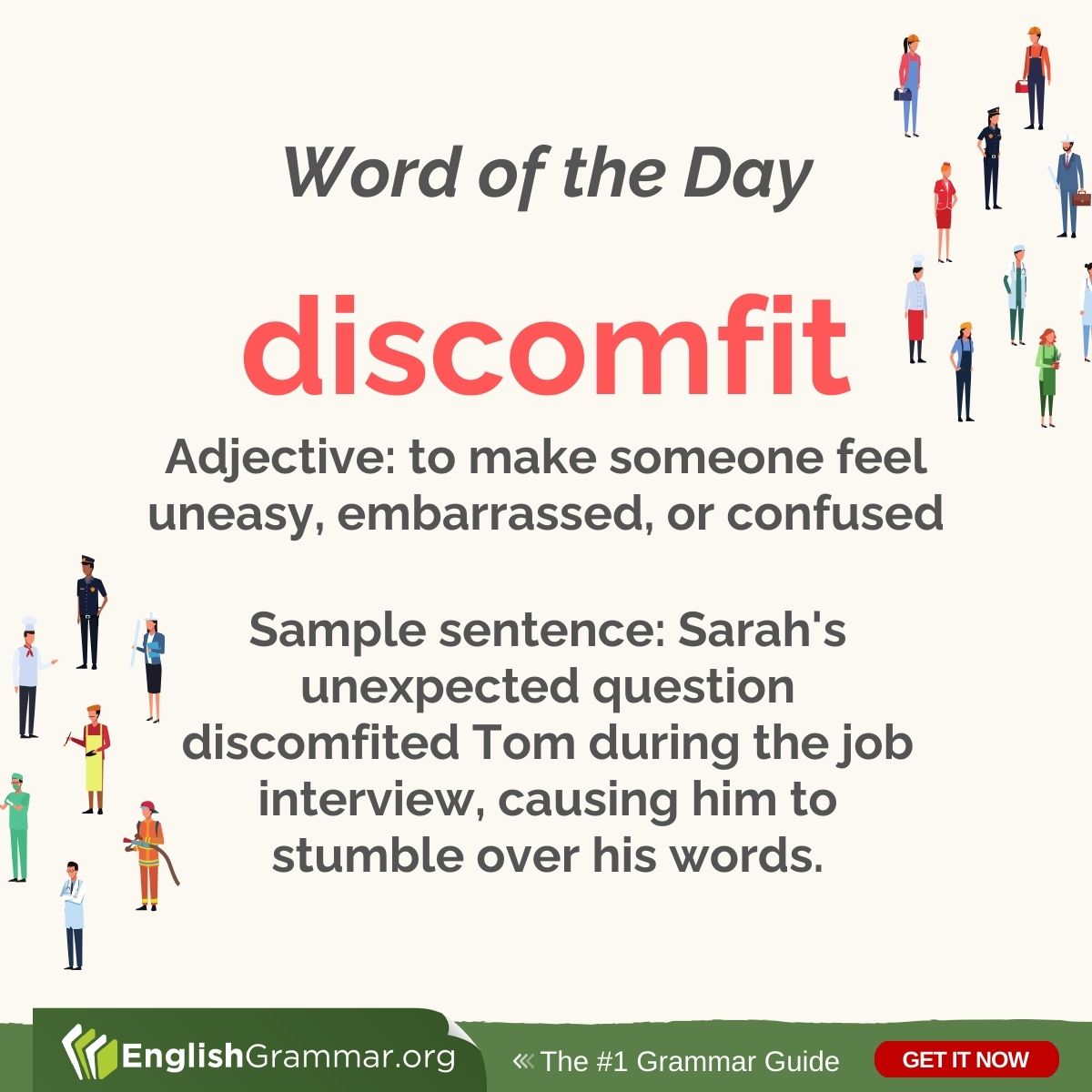 Discomfited: Định nghĩa, Cách sử dụng và Ví dụ minh họa