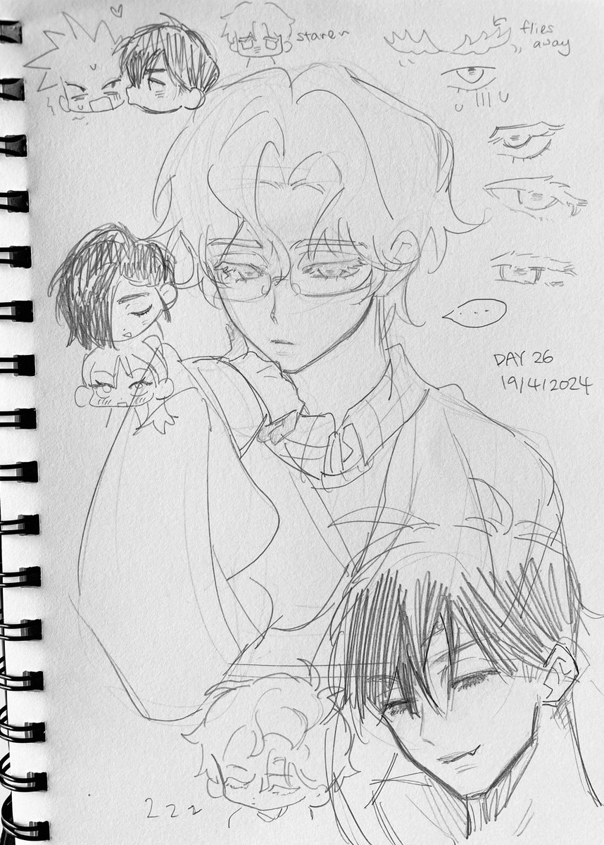 「some trad alnst doodles i did 🥸🌹 」hoonkiの漫画