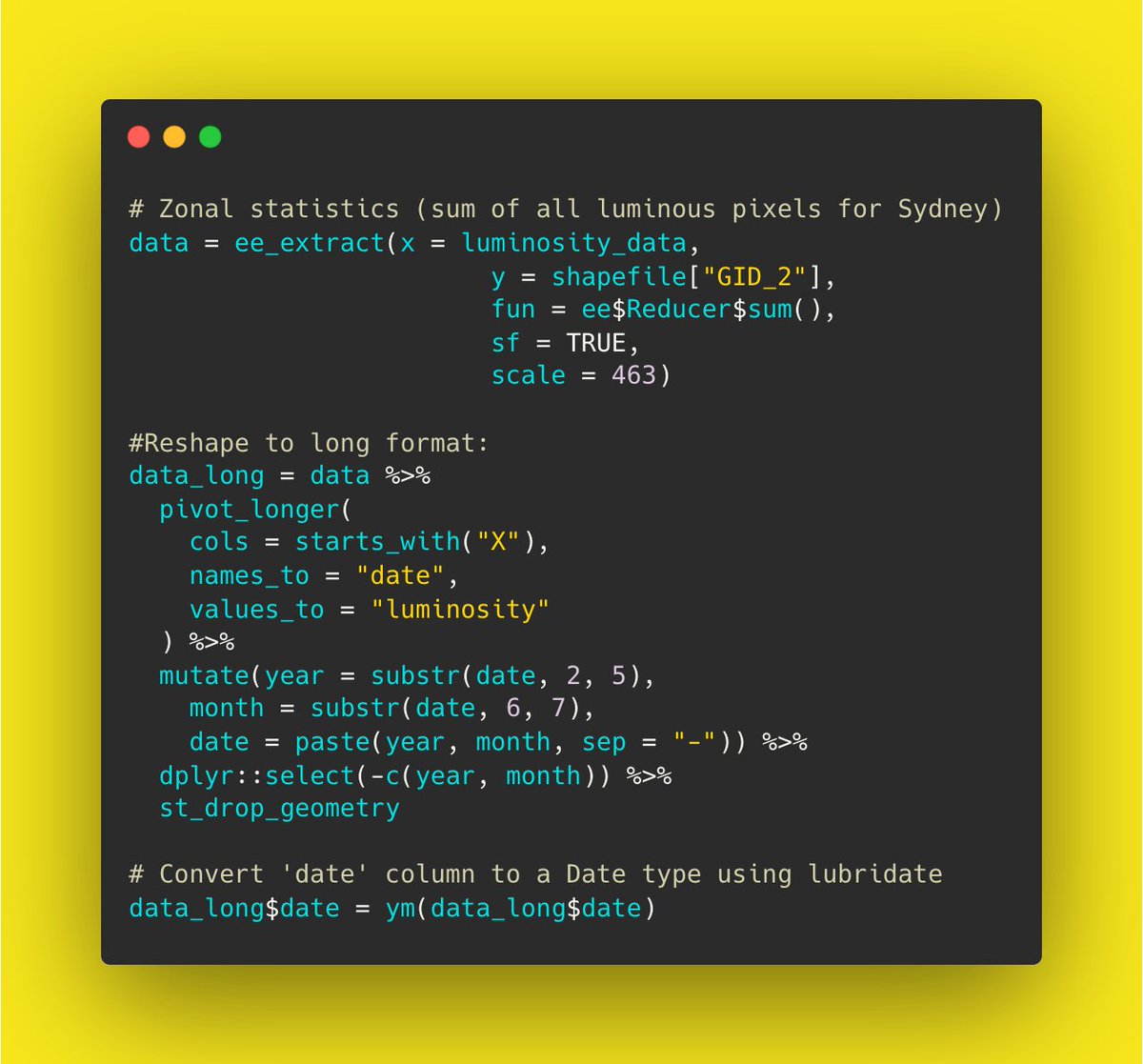 The most efficient way to process nightlights data? Using Google Earth ...