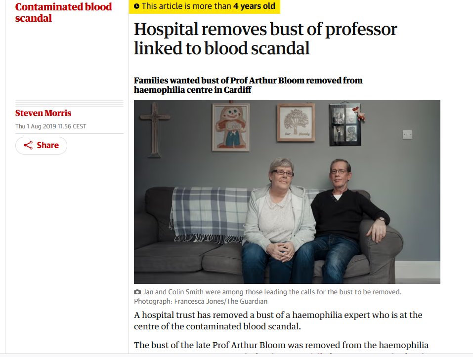 "The true scale of the number of medical trials using infected blood ...