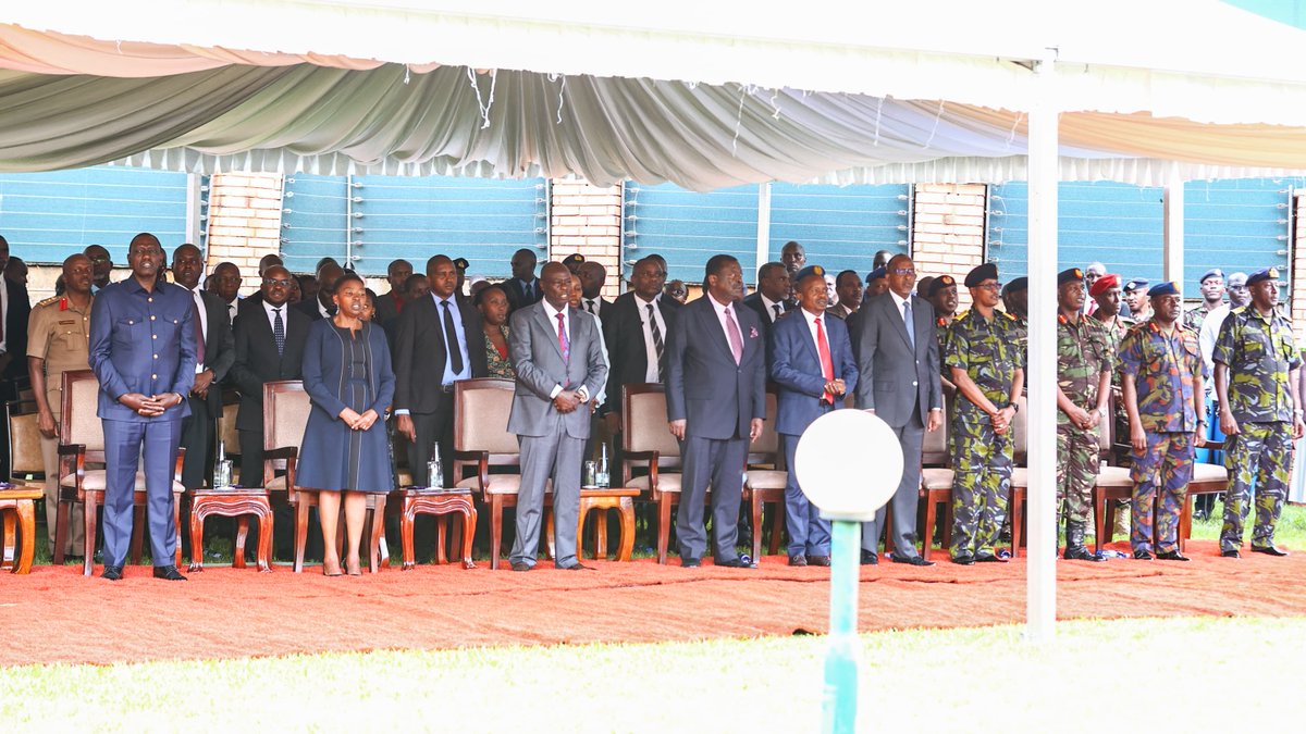 I am proud I appointed Gen. Ogola the Chief of Defence Forces. He ...