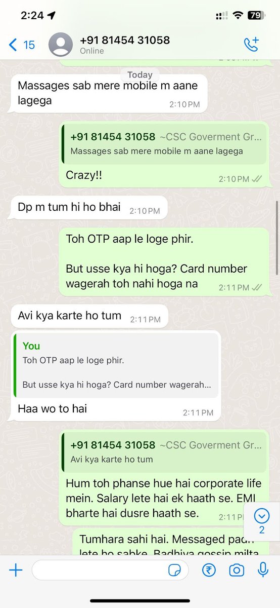 I spoke with yet another scammer today. I don't know why I do this, but ...