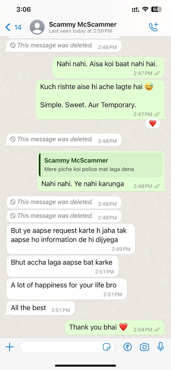 I spoke with yet another scammer today. I don't know why I do this, but ...