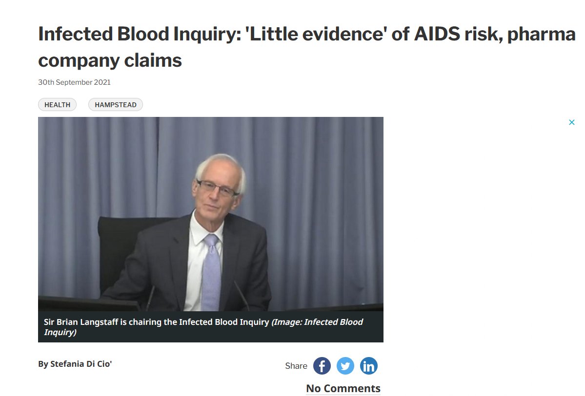 "The true scale of the number of medical trials using infected blood ...