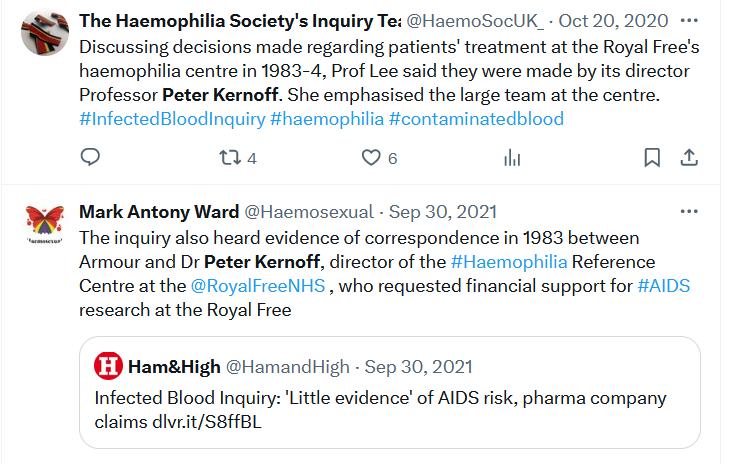 "The true scale of the number of medical trials using infected blood ...