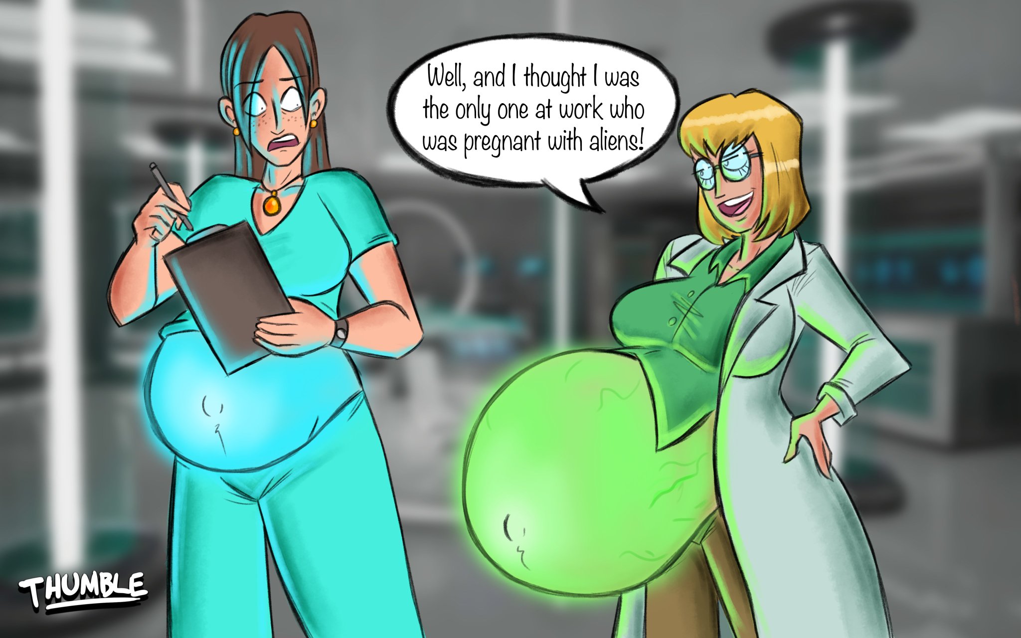 Alien Pregnancy Belly Deviantart