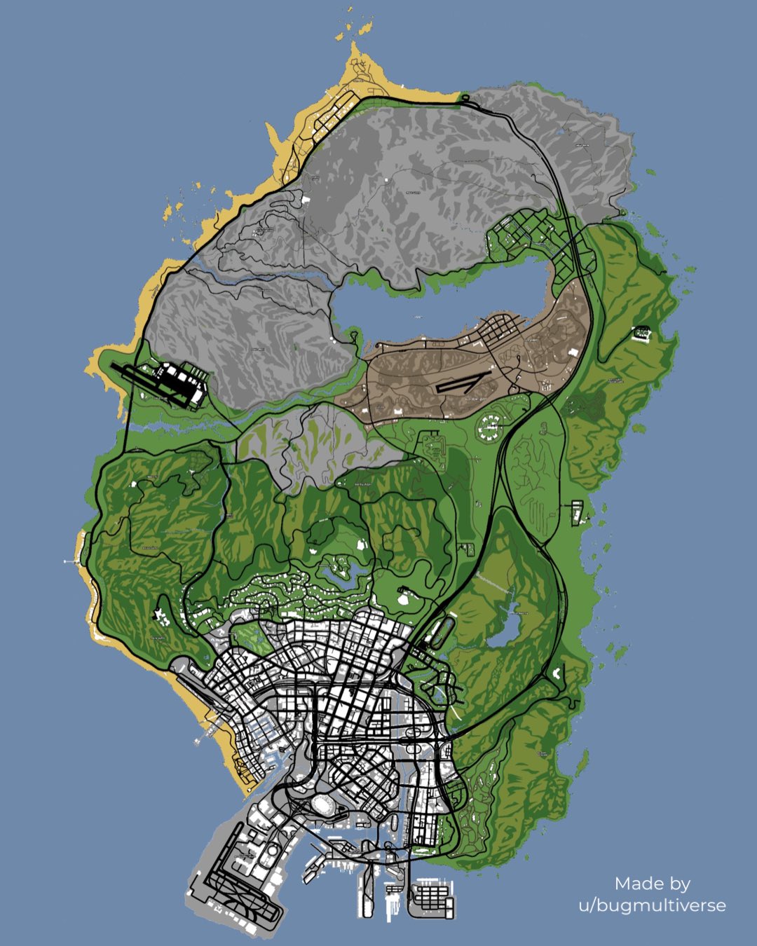 Gta V Mapa