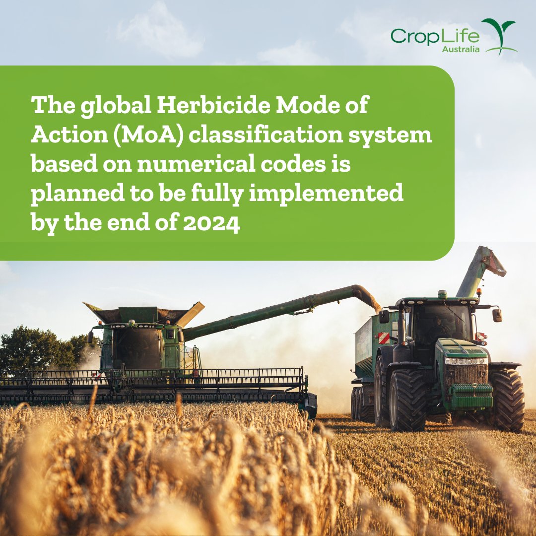 2024 HRAC Global Herbicide MoA Classification