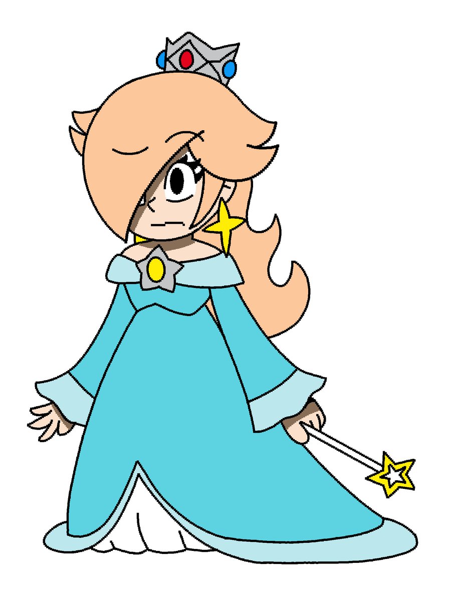 So I attempted to create Rosalina in the Pizza Tower art style I haven ...