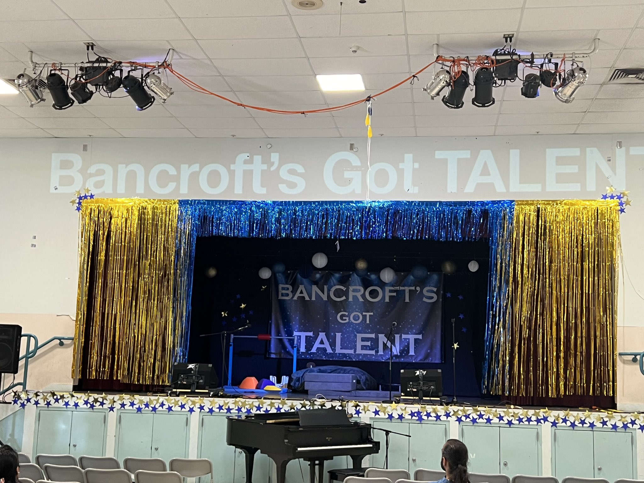 Talent Show Stage Decorations Bryan Elementary Spring Musical | Bryan