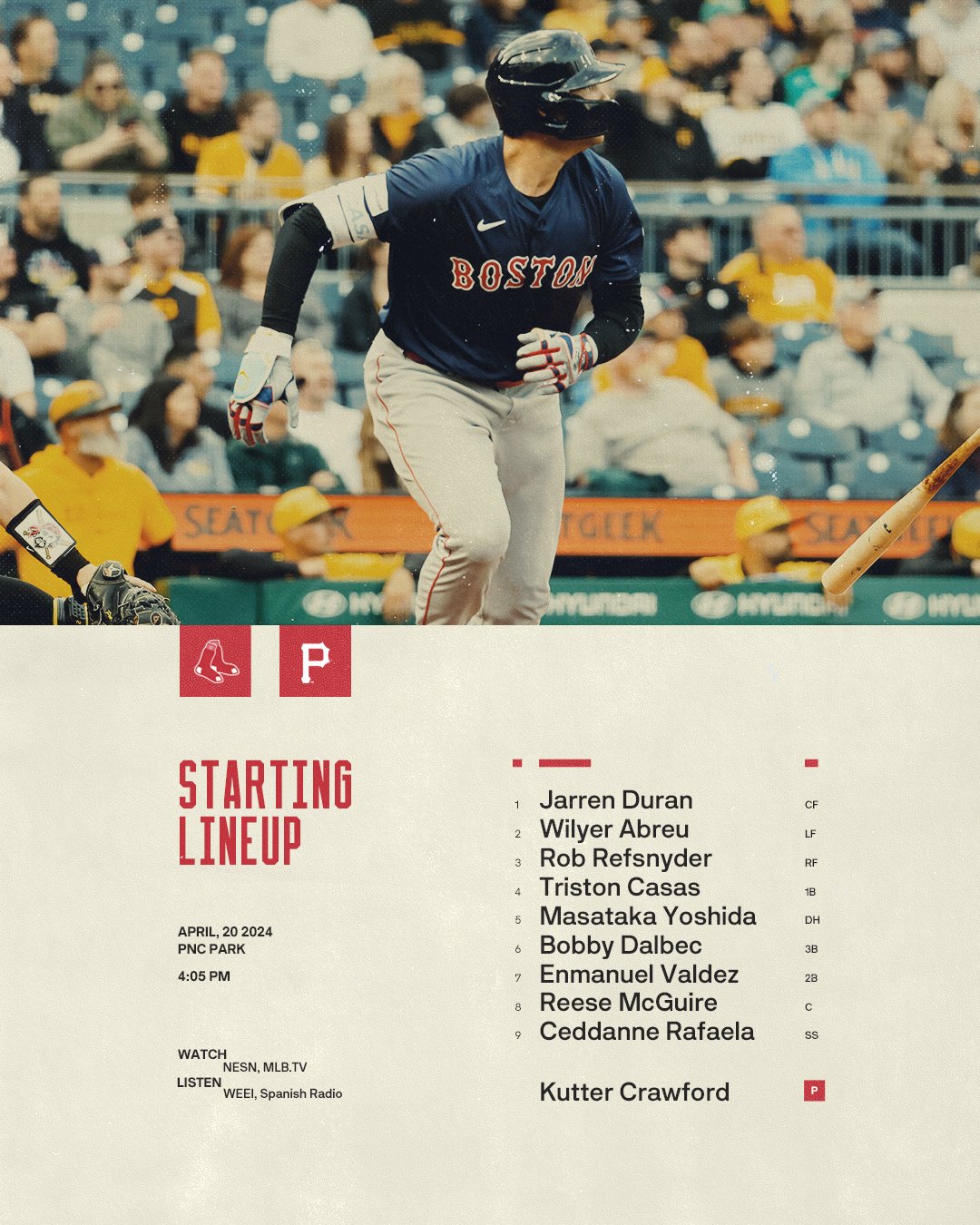 50s Red Sox Starting Lineup Sporting News Red Sox Spring Training