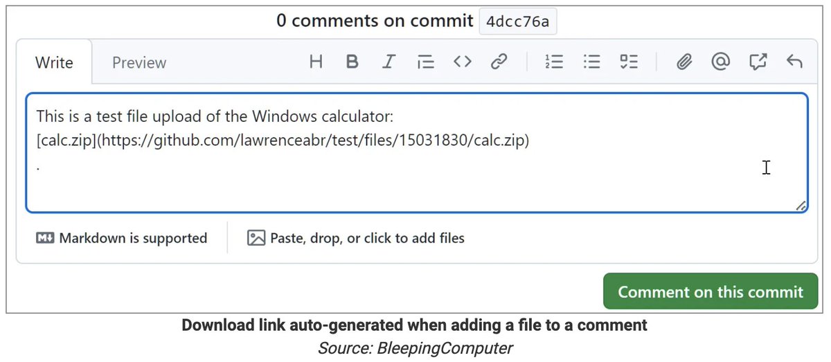 A Github Flaw Lets Attackers Upload Executables That Appear To Be Hosted On A Companys Official