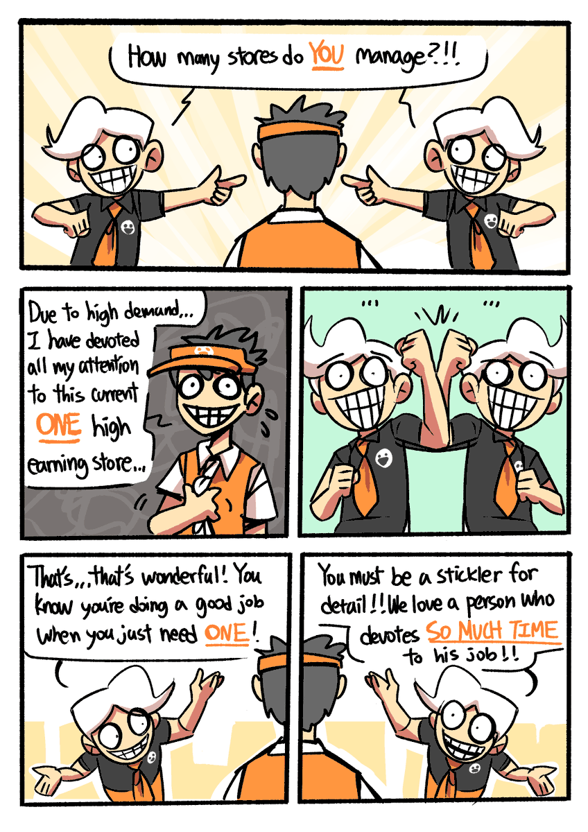 「I Was Born To Work Retail #10 (3/7) 」PEAR哥🇭🇰の漫画