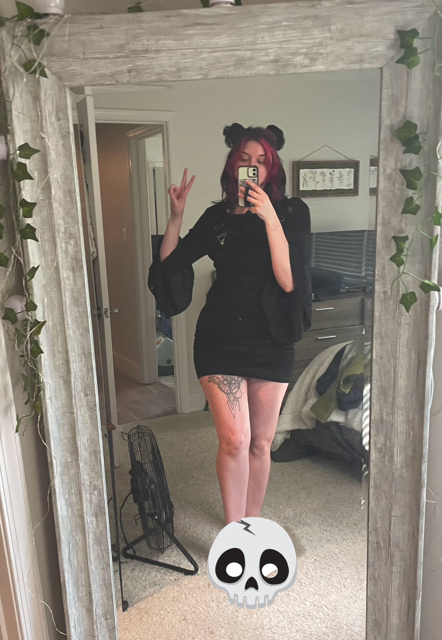 Minecraft Skin Girl Black Dresses