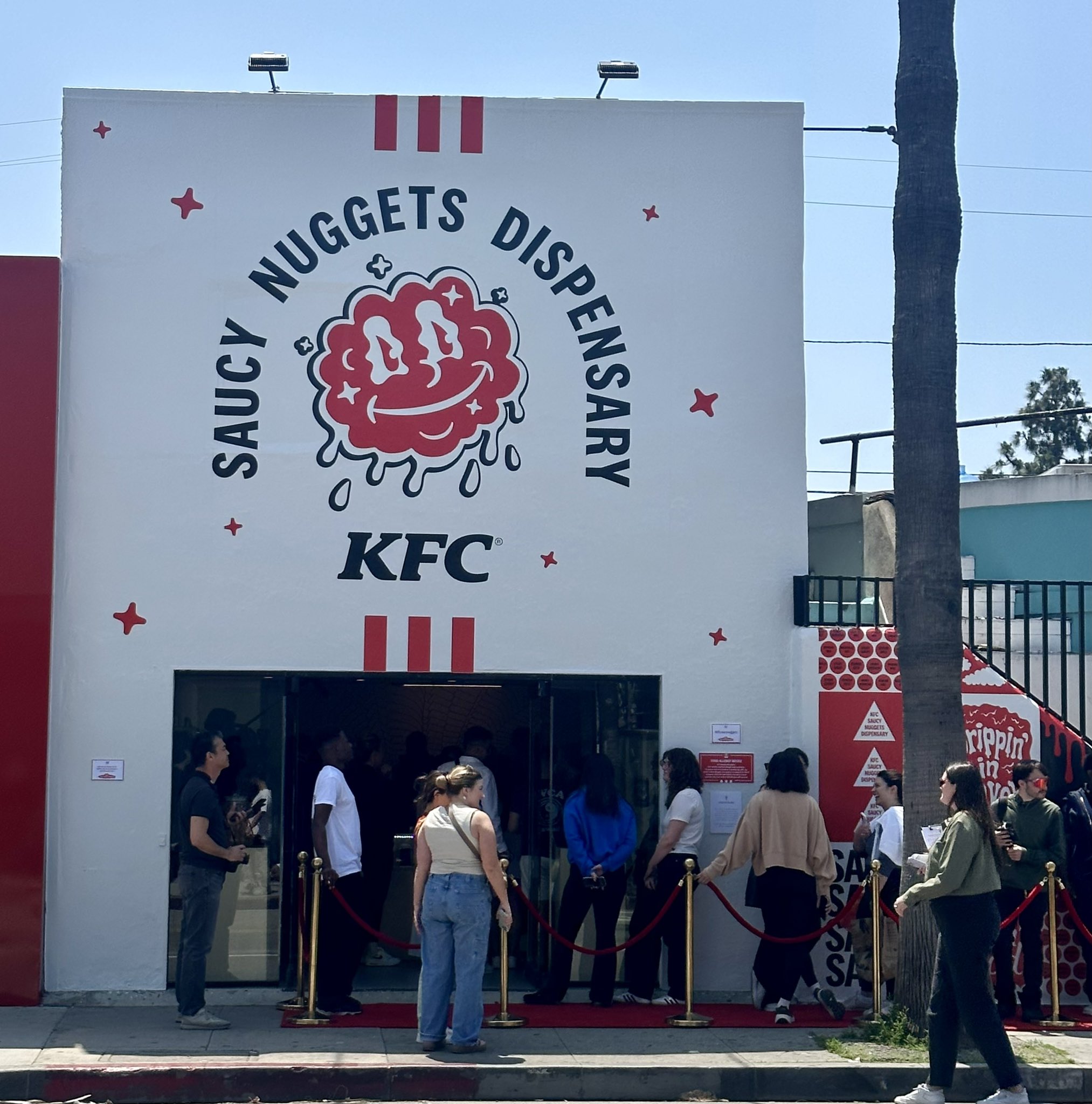 Kfc Venice KFC Debuts Saucy Nuggets Dispensary On 420 Weekend