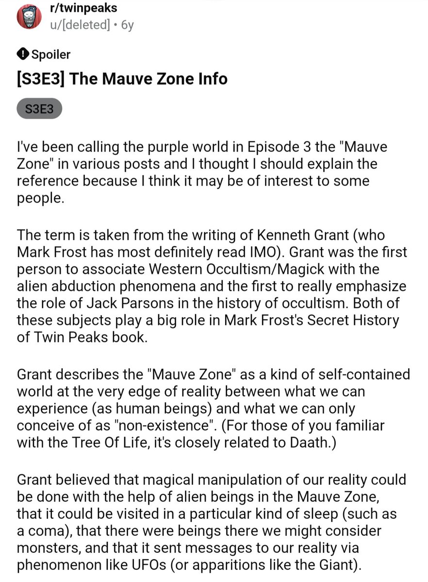 Kenneth Grant's Mauve Zone, Frost's injecting of Typhonian OTO ideas ...