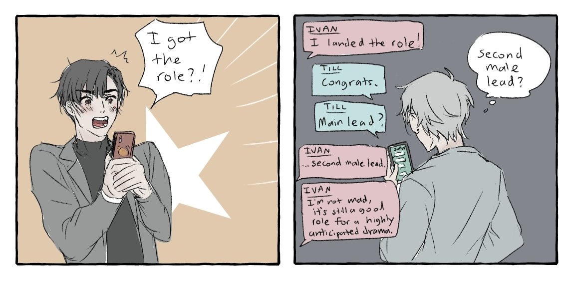 「Who is your type 😇? Actor AU. #lukahyuna #ALNST 」Chim🌸 @ AX F19の漫画