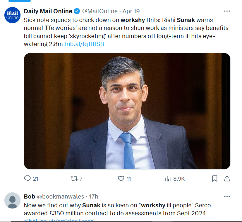 Current Mailonline TOP story headline: SHAMELESS WORKSHY BRITAIN !!! by ...