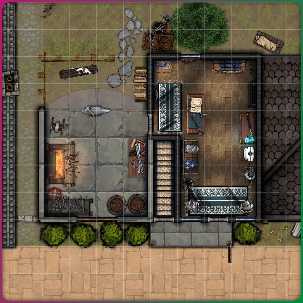 Blacksmith Plans Blacksmith And Shop [100px] 20x20 Including Winter
