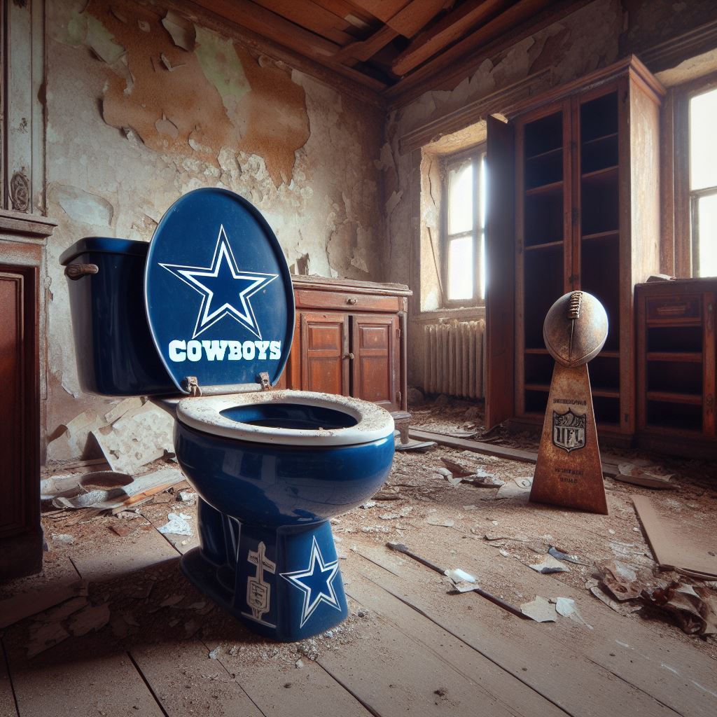 DJ Skandalous on X Hey guys checkout my new Dallas Cowboys toilet. The only bowl for Cowboys since 1996 https t TPSlFRva9C X