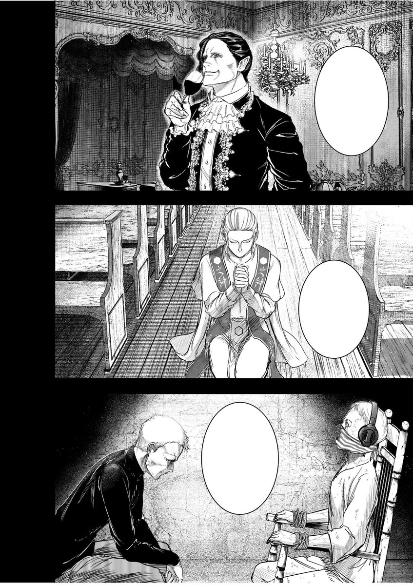 「ROPPEN-六篇-の第47話を脱稿しました。 週刊連載に休む暇はなく、すぐに絵師モードから脚本家モードに切り替えてネー」宮下暁@漫画家の漫画