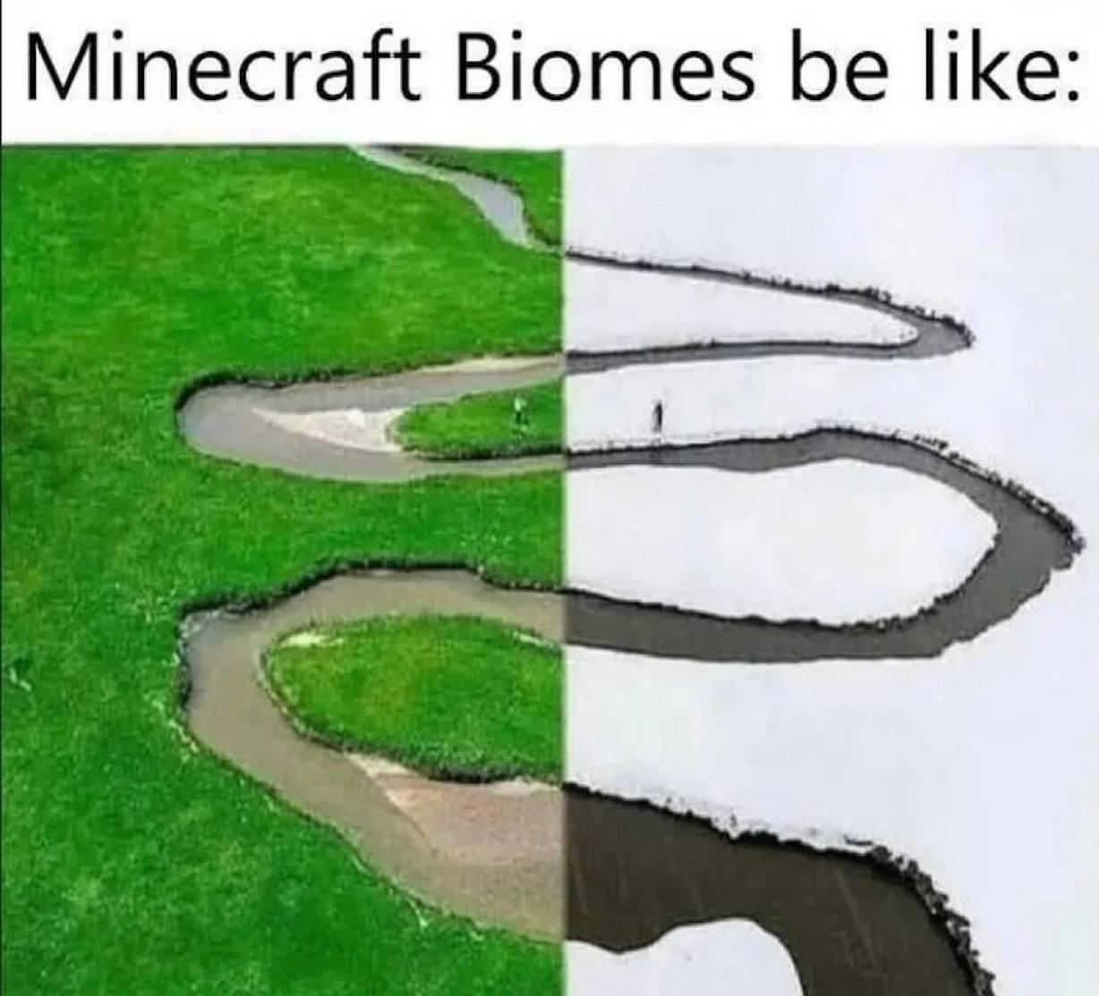 Biomes Memes How Mini Biomes Are Built At Different Ages YouTube