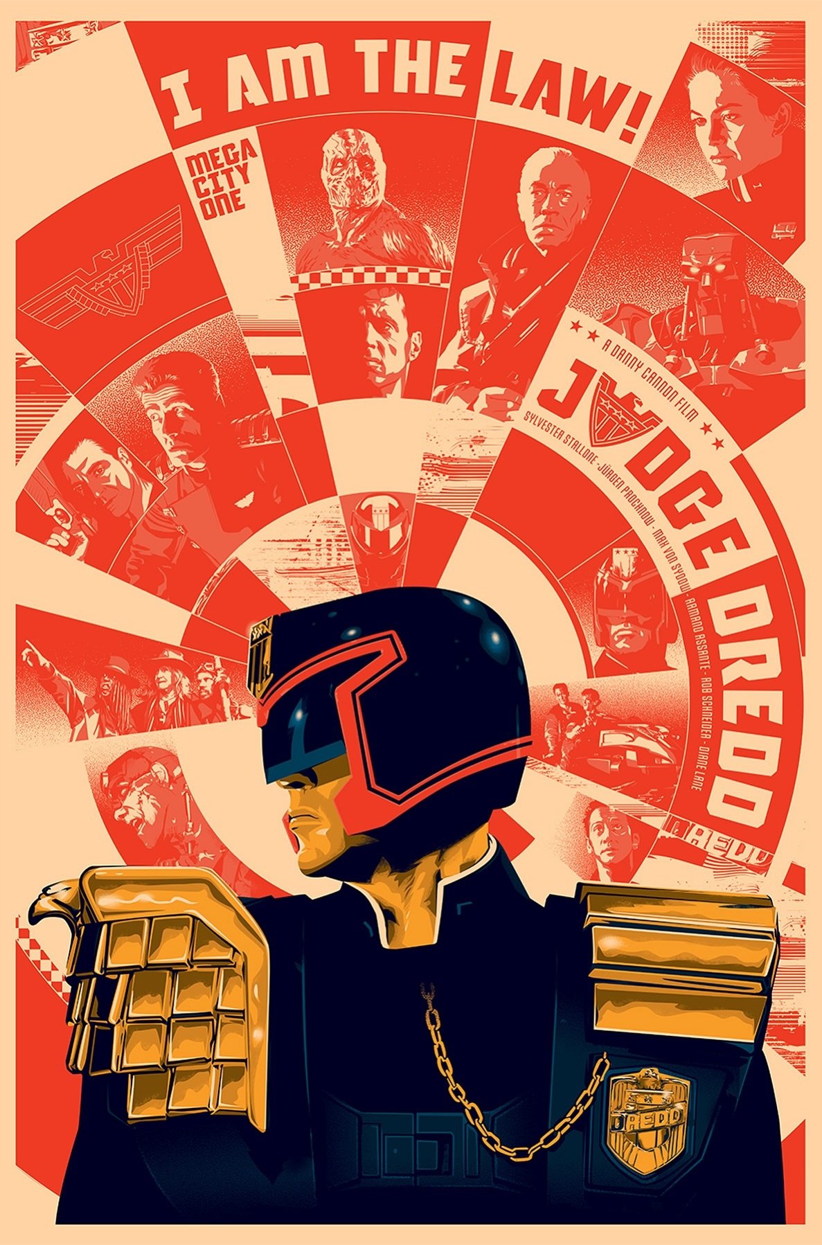 Judge Dredd 1995 Poster