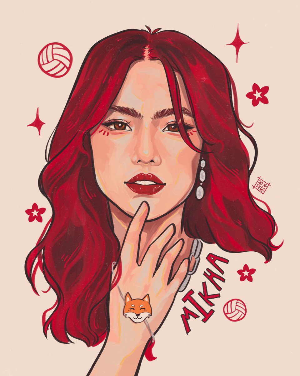 「bini mikha (4/8) #BINI 」|jannel komiket pride 👩‍ ️‍💋‍👩のイラスト