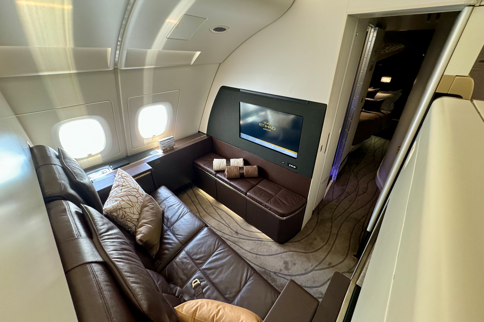 Etihad A380 First Class Private Suite
