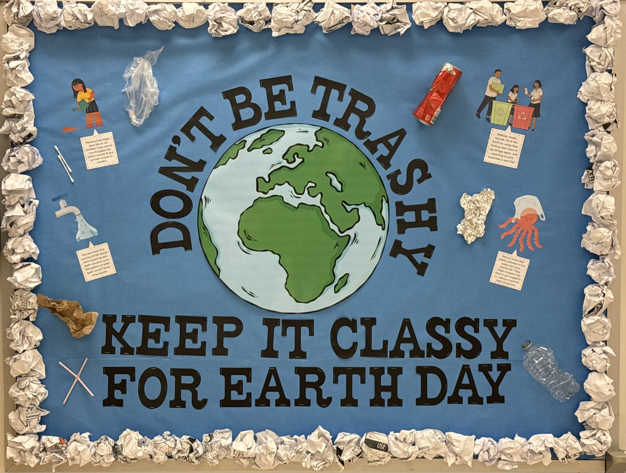 Earth Day Interactive Bulletin Board Earth Day 2023 BVC