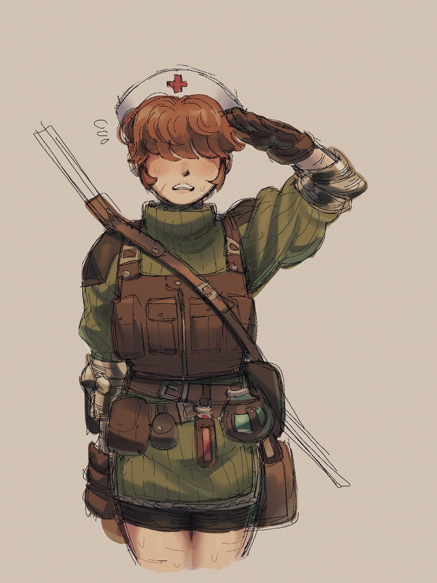 「Girl failure for a DnD campaign I'm cook」|G1NGERBREDのイラスト