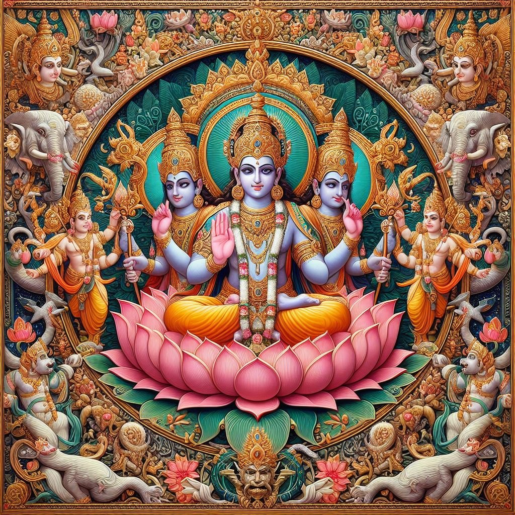 The 33 Hindu deities of the Vedas Brahma: The creator god in the Hindu ...