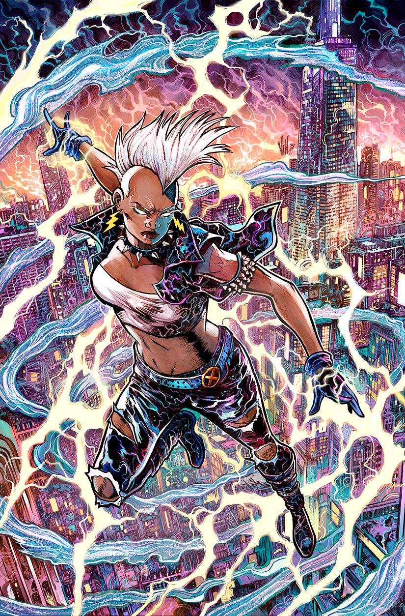 Classic Storm X Men Vintage 1990 Marvel Press Storm Poster Marvel X