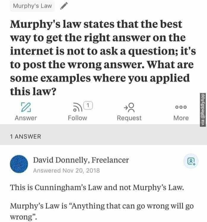 Murphys Law Funny