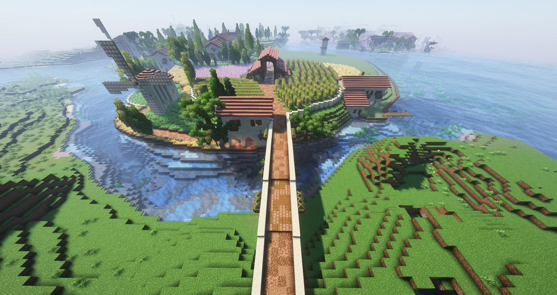 Minecraft Wooden Bridge
